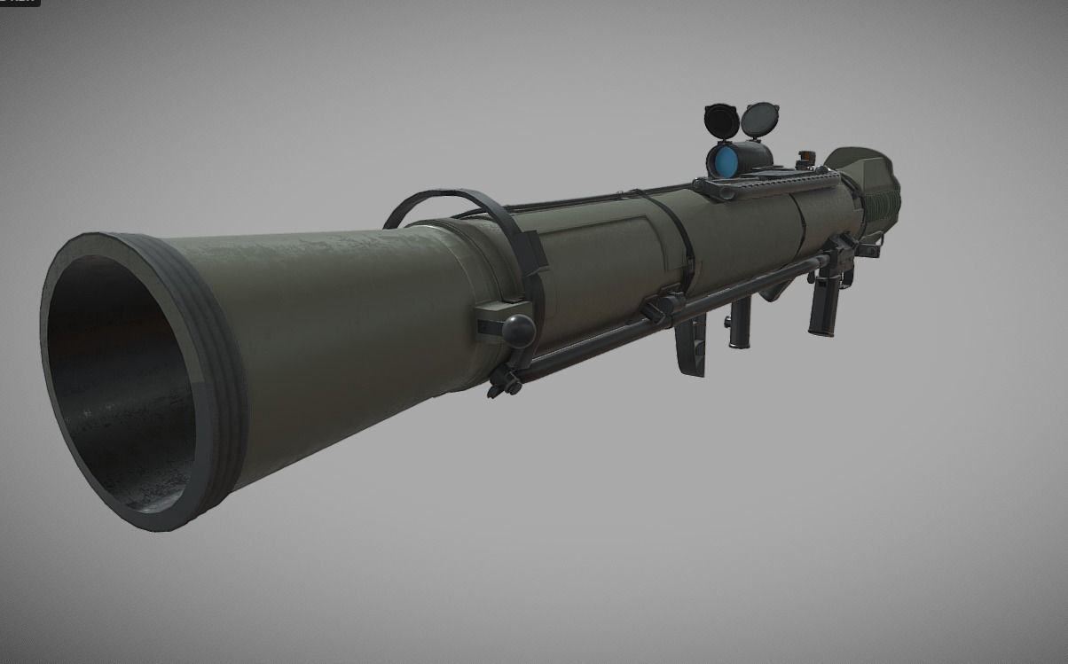 Modern Carl Gustaf - 84mm Recoilless Rifle 3D model | CGTrader
