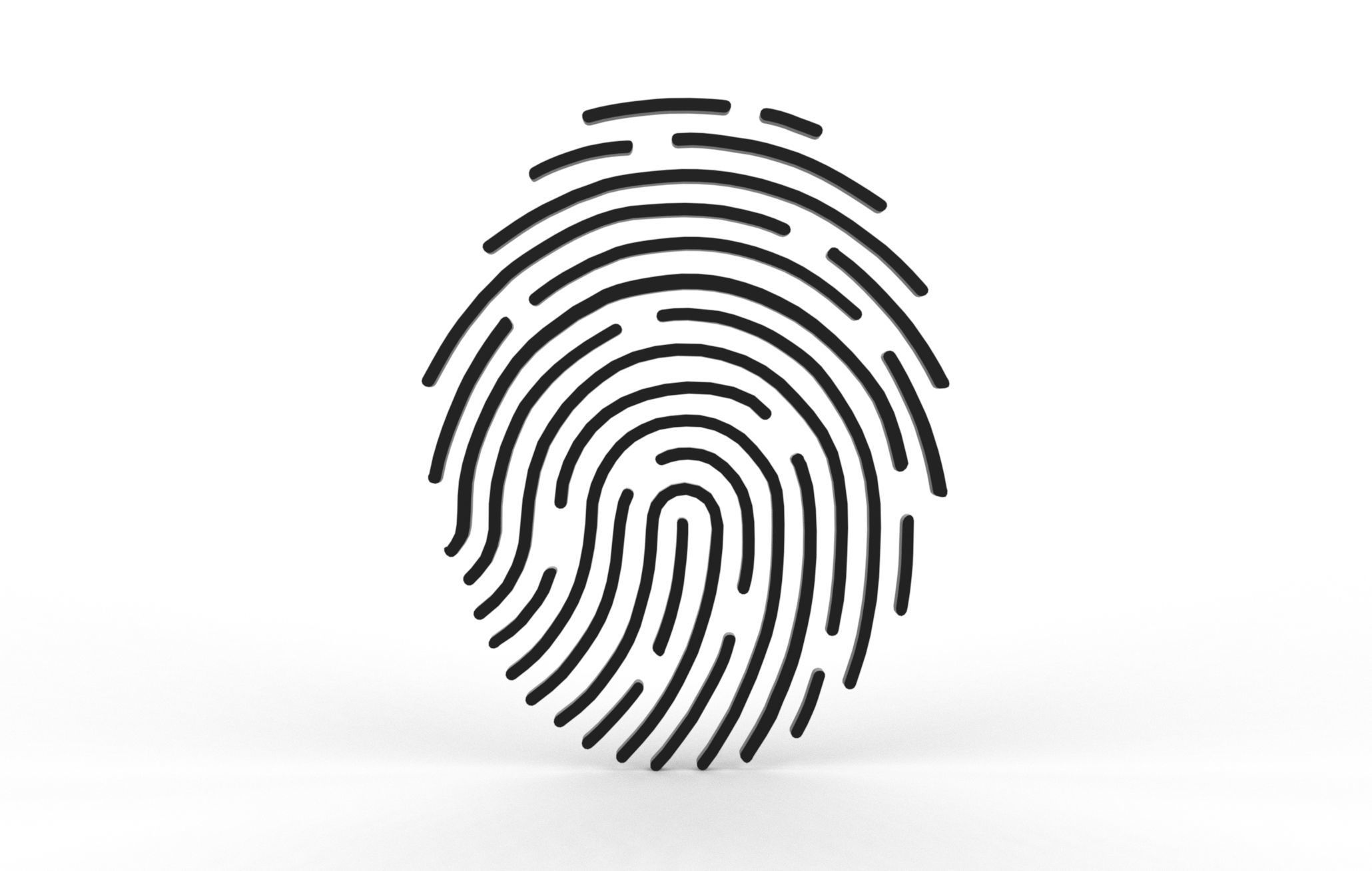 fingerprint icon 3D model animated | CGTrader