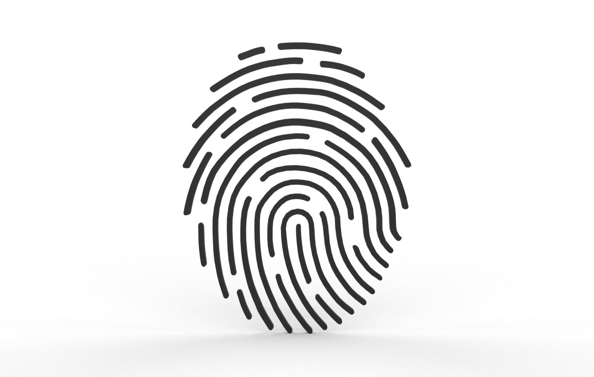 fingerprint icon 3D model animated | CGTrader