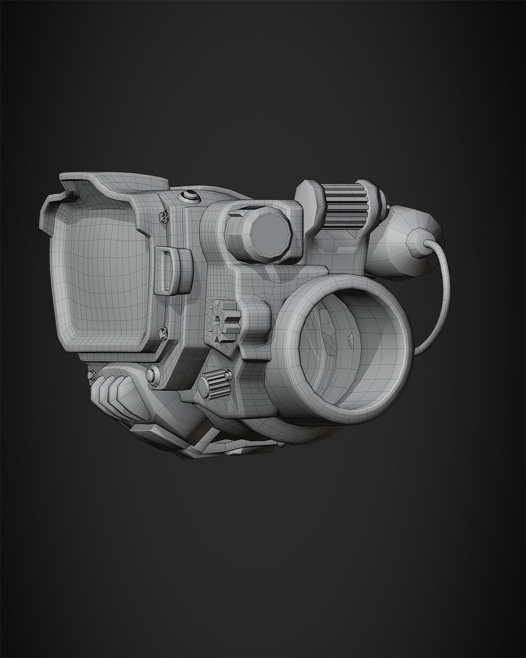 Fallout Pip-Boy for Cosplay 3D model 3D printable | CGTrader