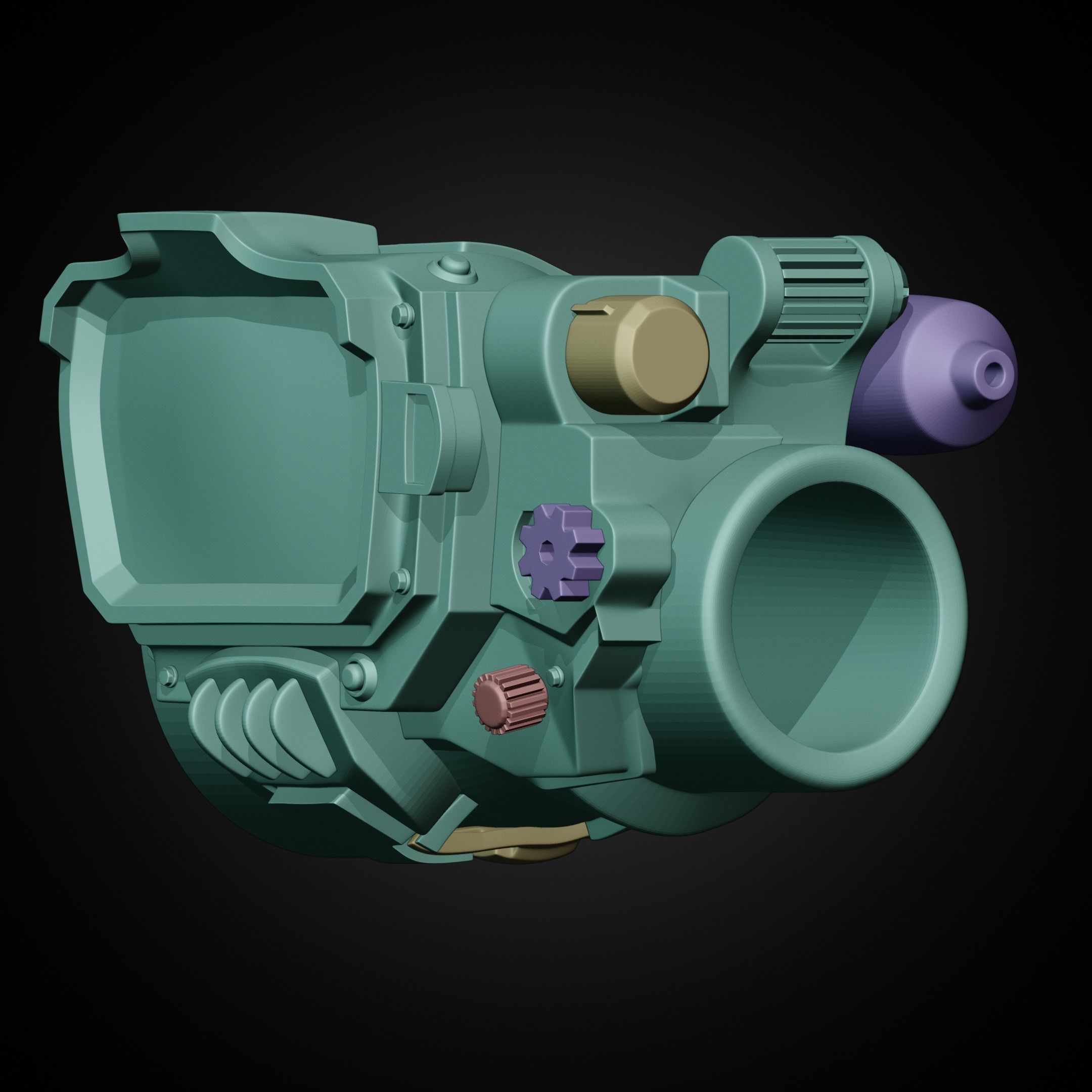 Fallout Pip-Boy for Cosplay 3D model 3D printable | CGTrader