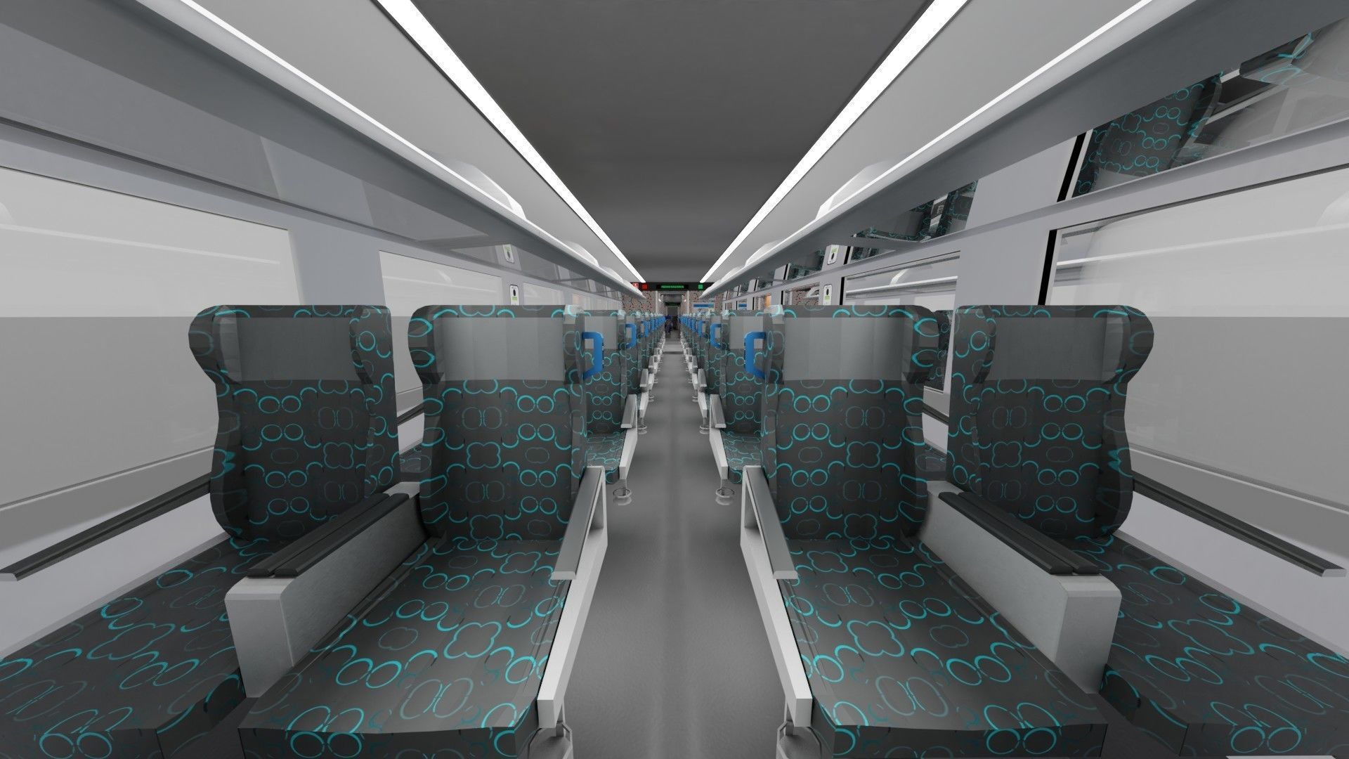Train 18 Vande Bharat Express in Saffron White Livery 3D model | CGTrader