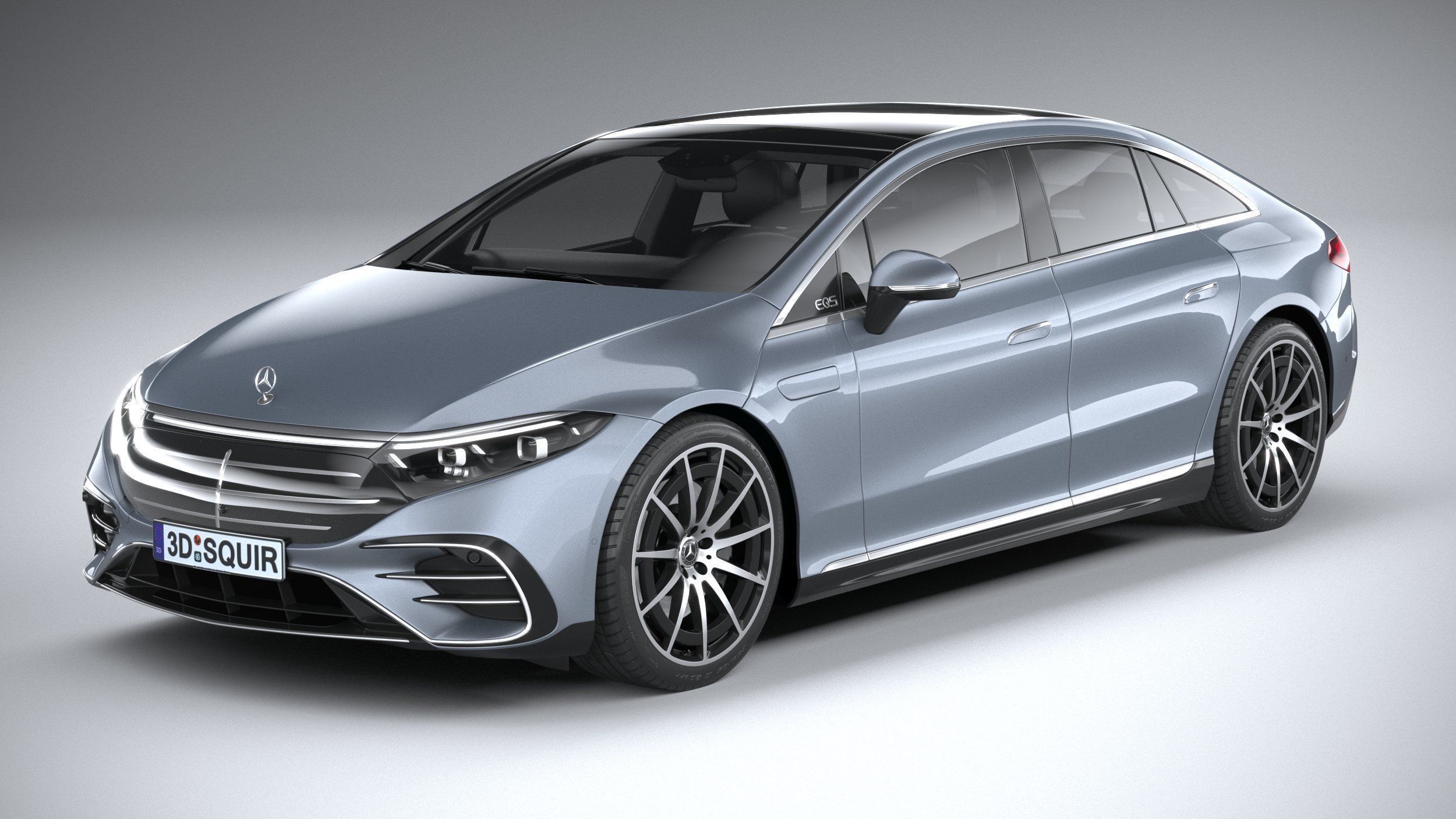 Mercedes-Benz EQS 2025 3D model | CGTrader