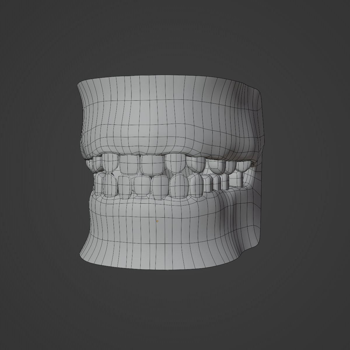 Stylized Mouth Low Poly free VR / AR / low-poly 3D model | CGTrader