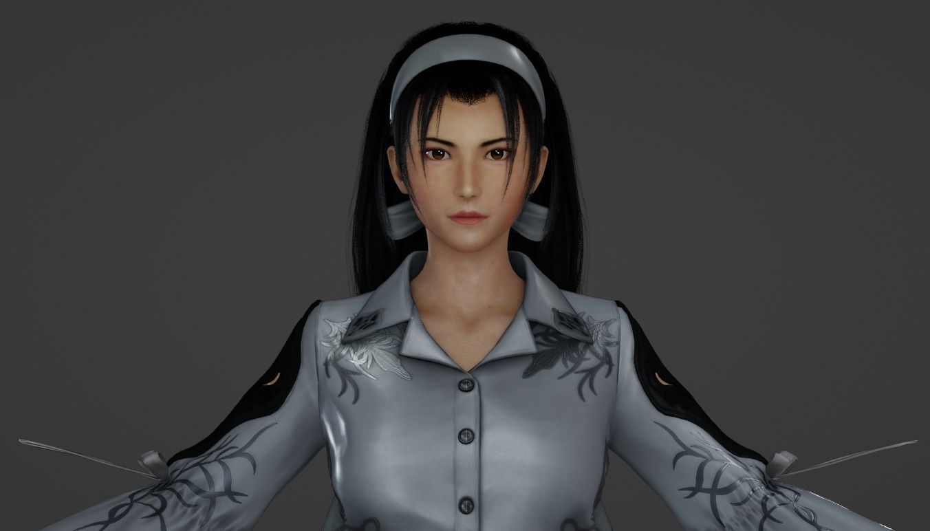 T8 Jun kazama 3d rigged model for blender 3D model rigged | CGTrader