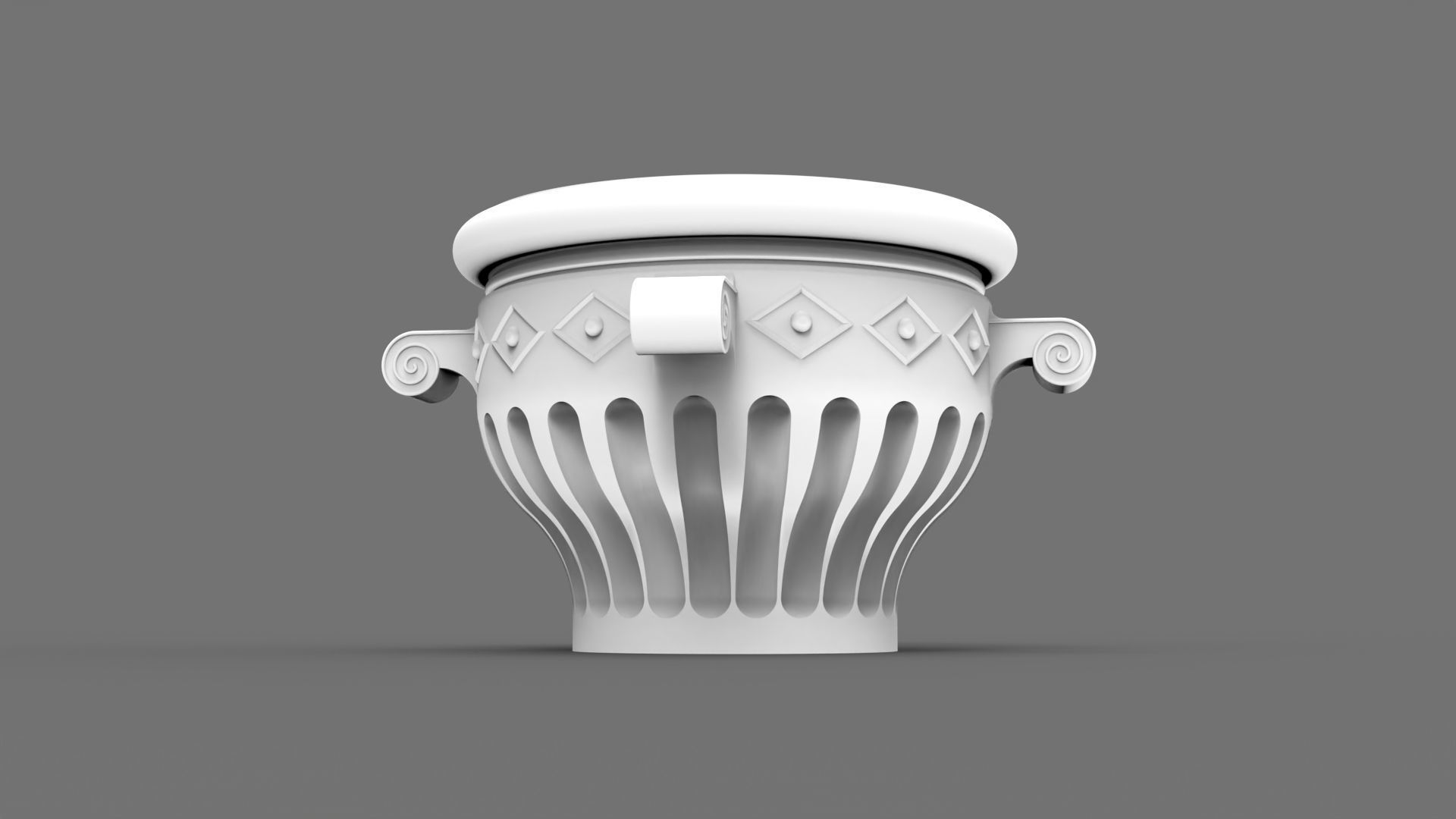 Pillar top Design free 3D model | CGTrader