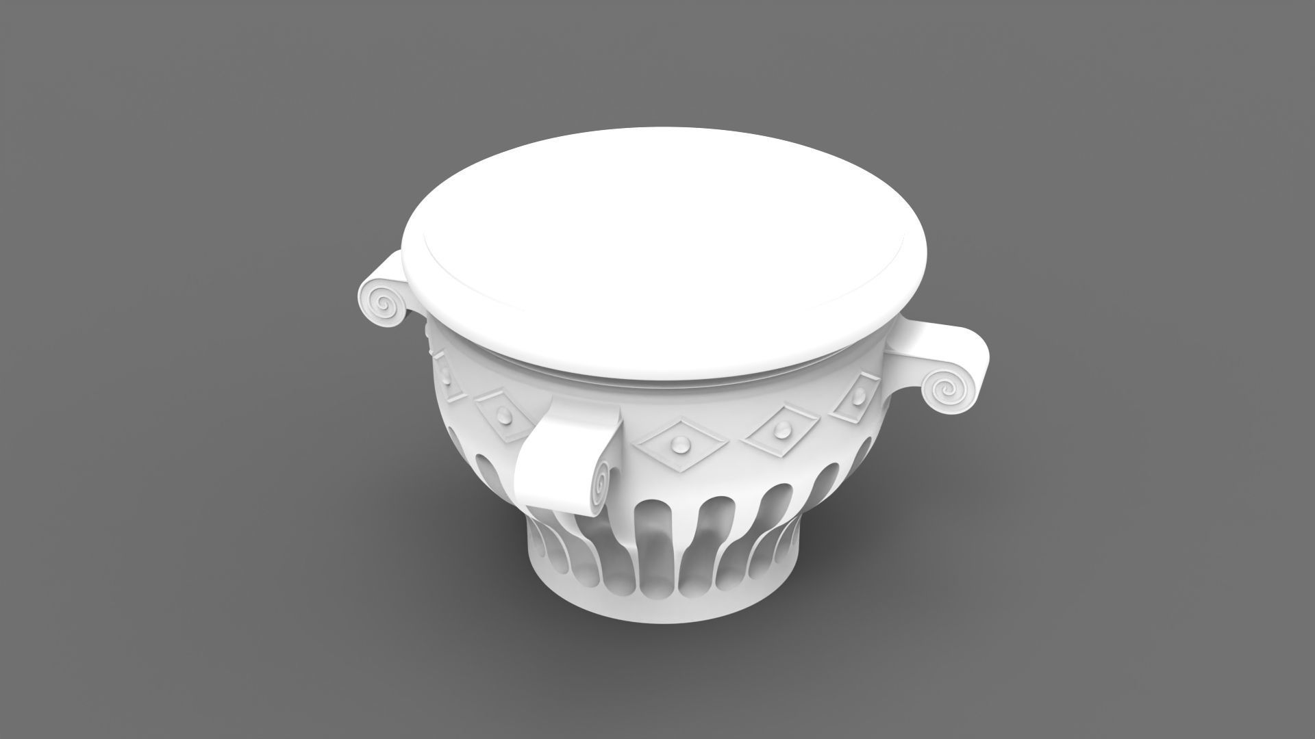 Pillar top Design free 3D model | CGTrader