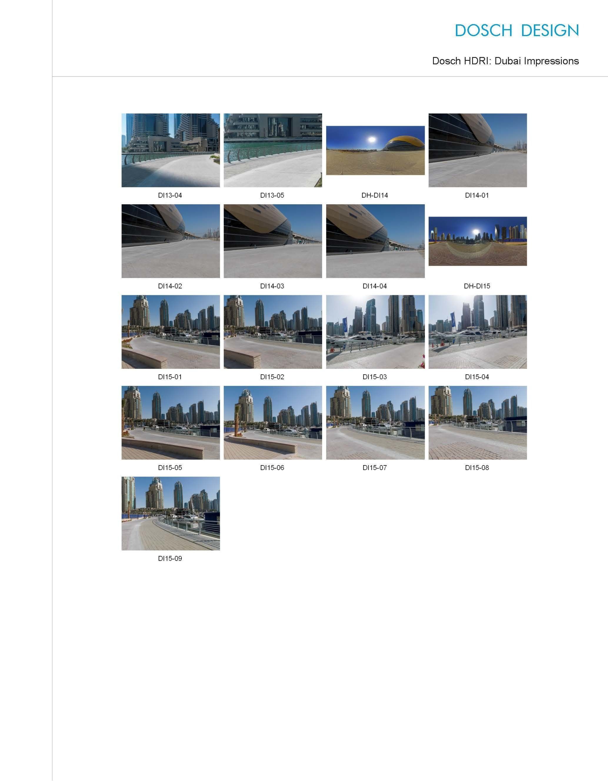 Dosch HDRI - Dubai Impressions Texture | CGTrader