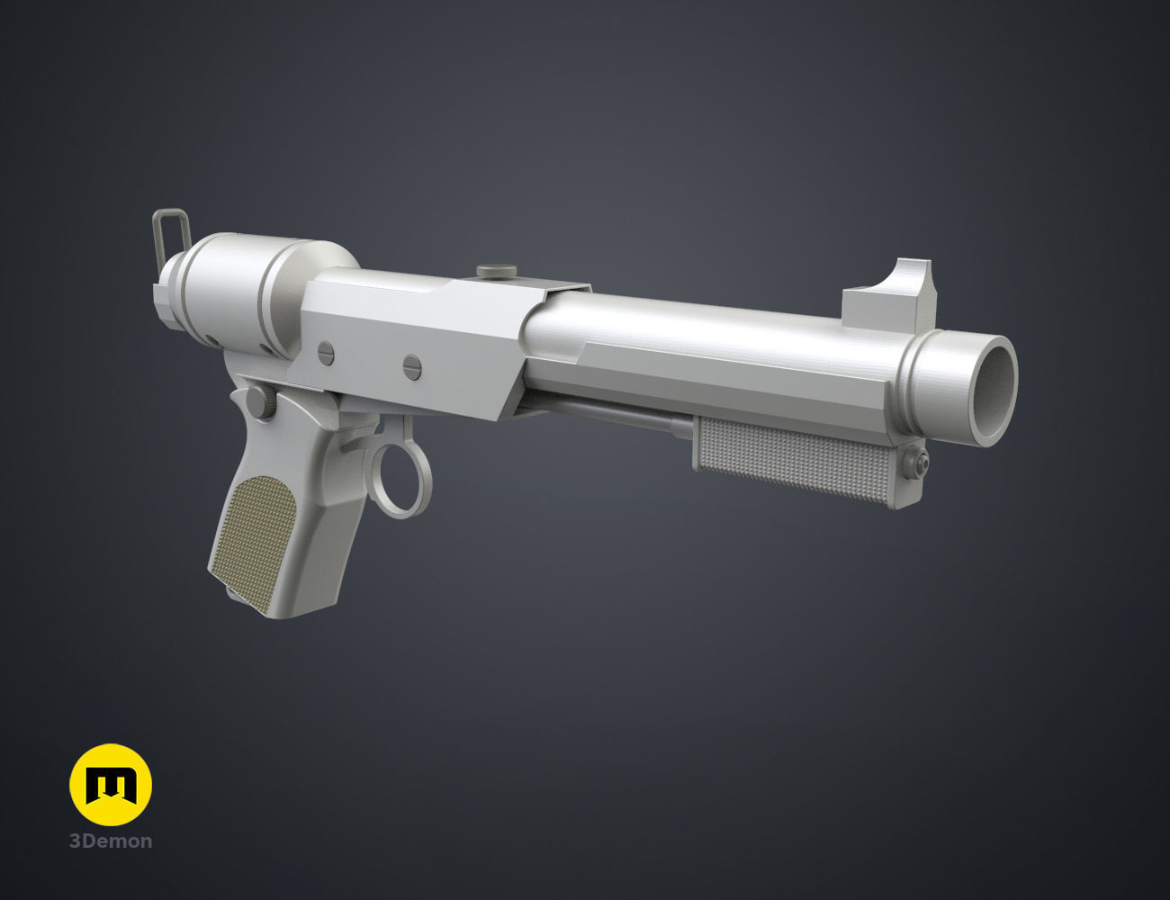 Lucy tranquilizer gun Fallout 3D model 3D printable | CGTrader