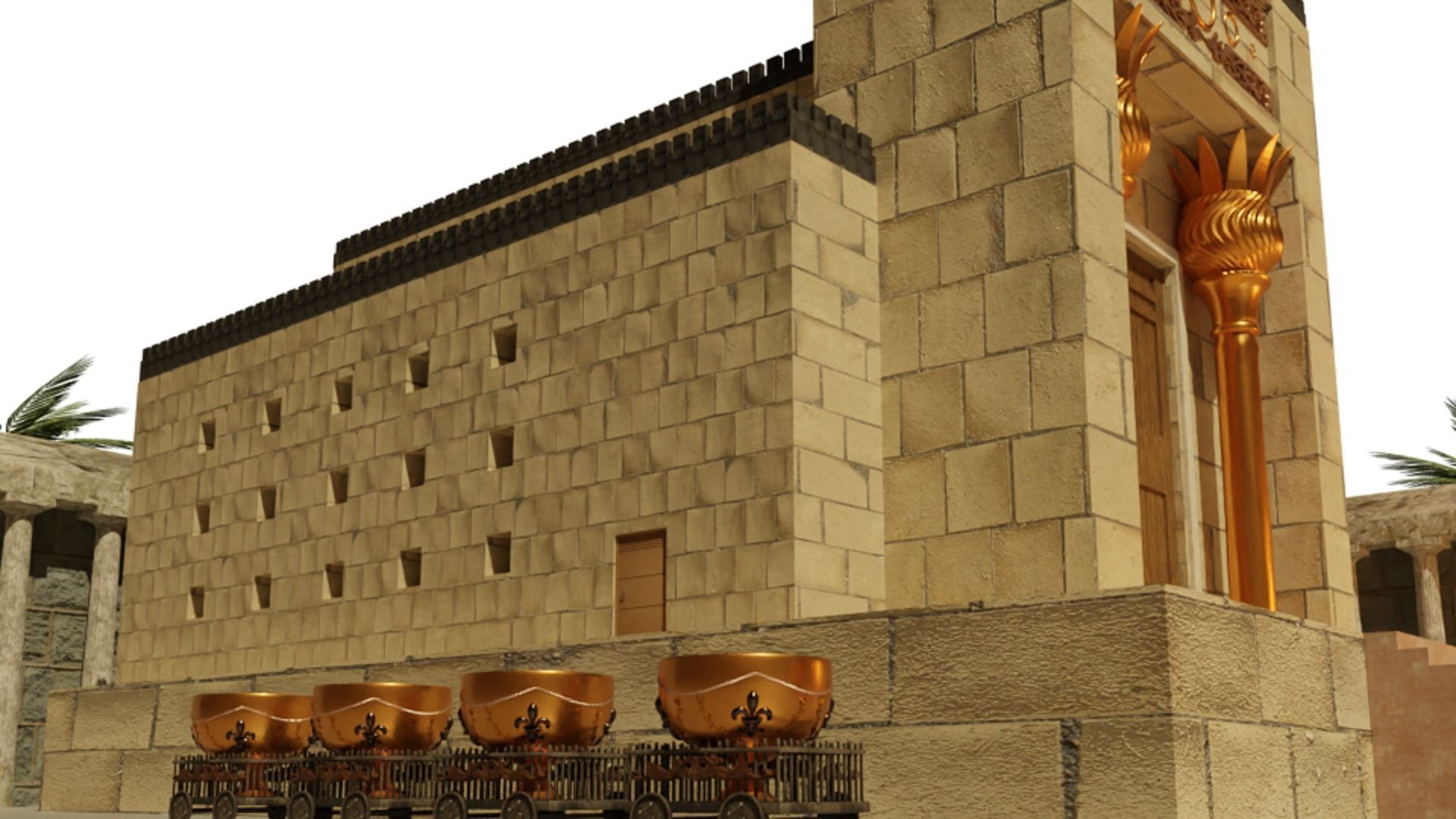 3D model Solomons Temple 3D model | CGTrader
