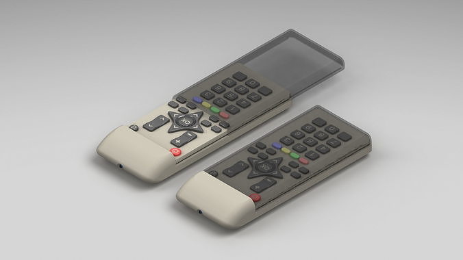 Mini Remote Control 4K 3D model | CGTrader