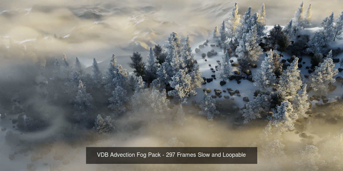 VDB Advection Fog 3D Model Collection | CGTrader
