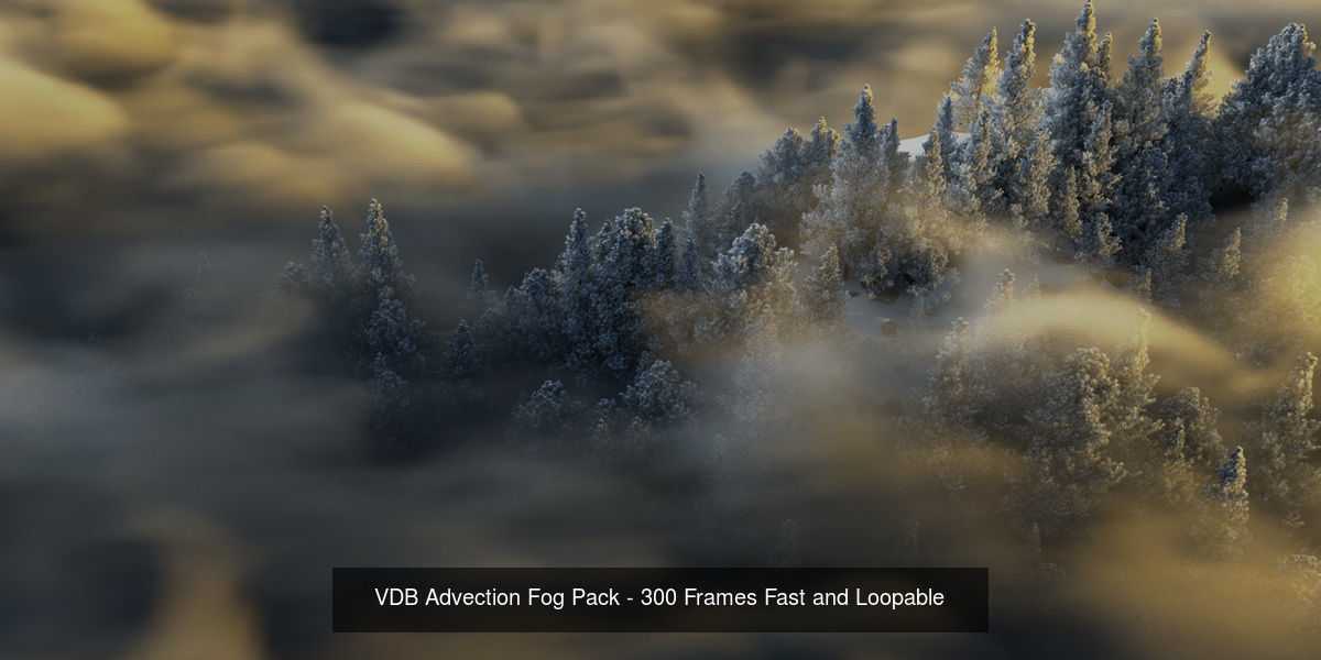 VDB Advection Fog 3D Model Collection | CGTrader
