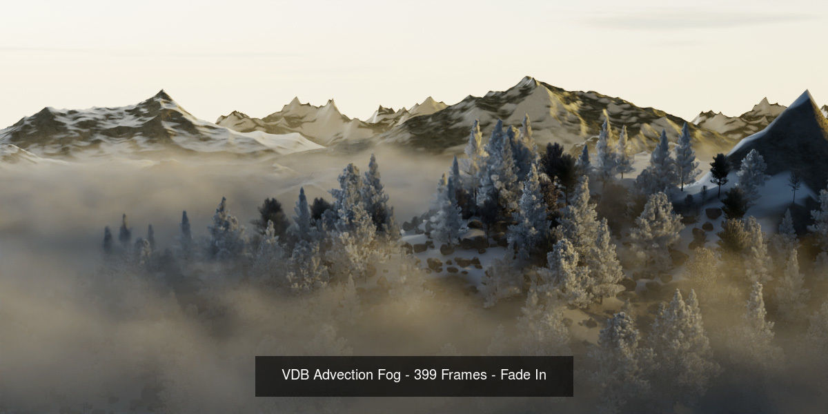 VDB Advection Fog 3D Model Collection | CGTrader