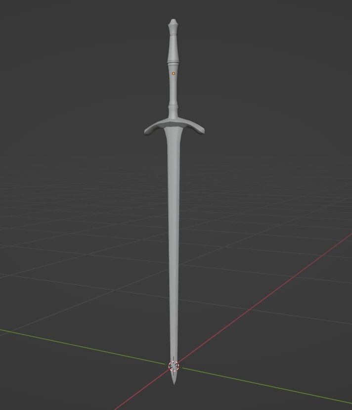 Ludwig Sword free VR / AR / low-poly 3D model | CGTrader