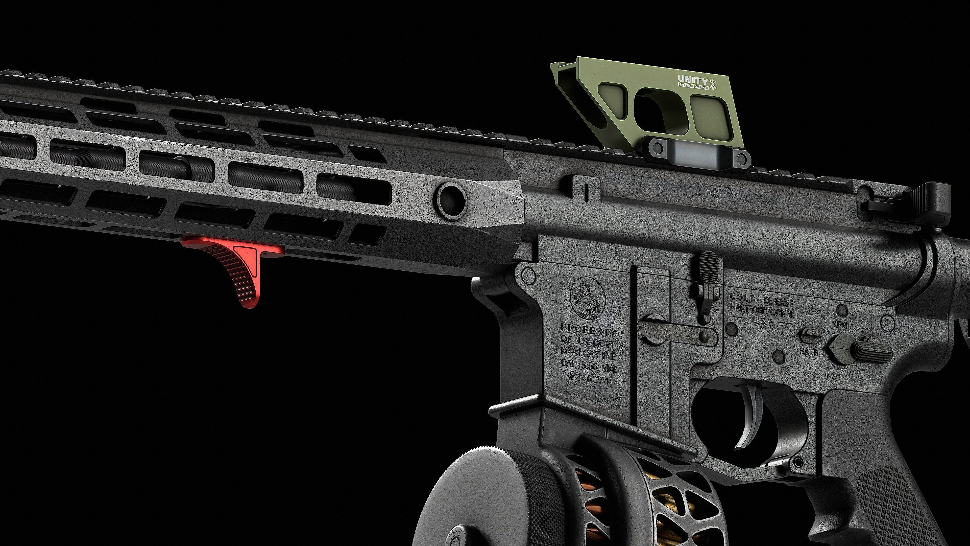 3D model Unity Tactical FAST Comp Series VR / AR / low-poly | CGTrader