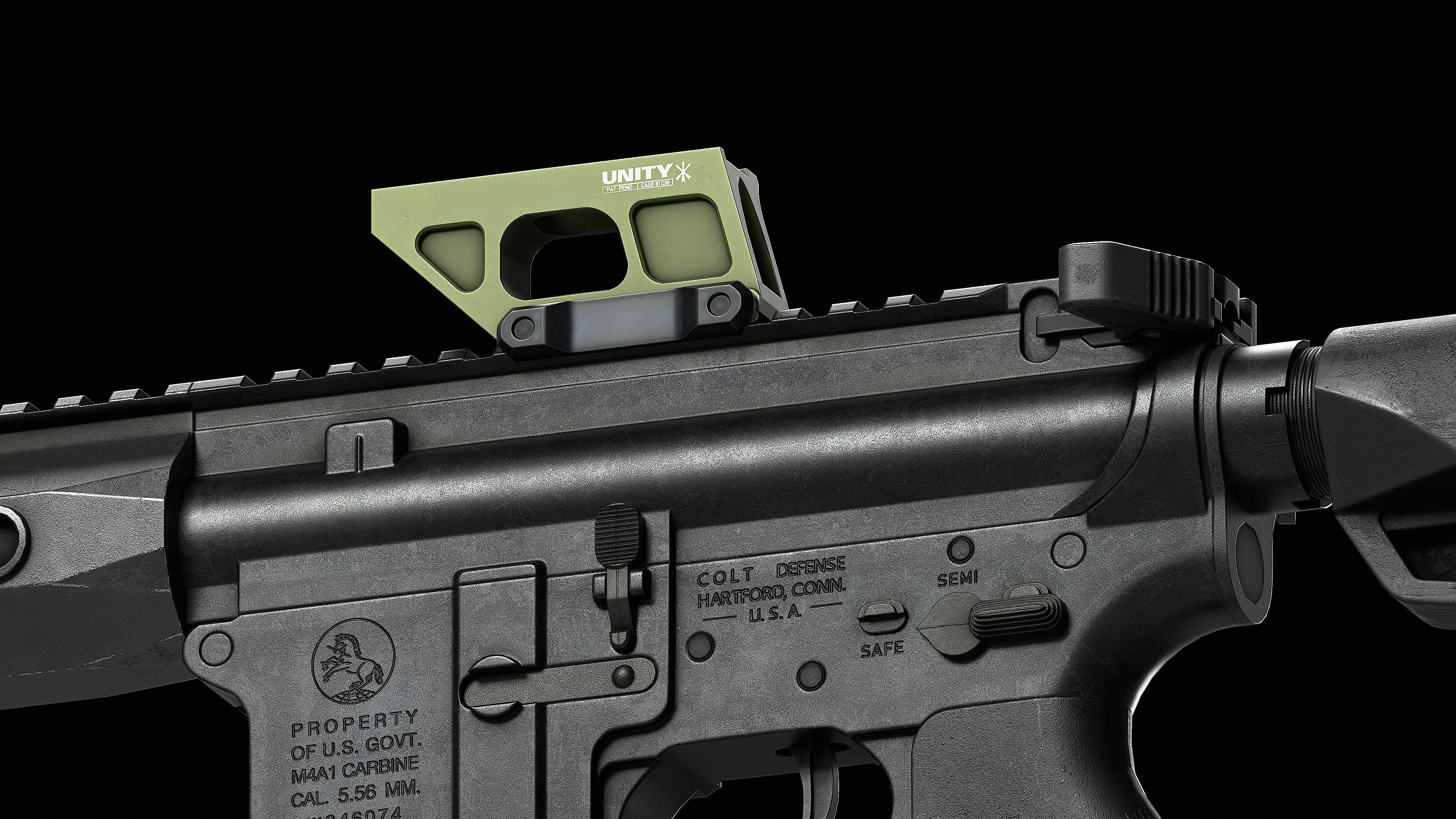 3D model Unity Tactical FAST Comp Series VR / AR / low-poly | CGTrader