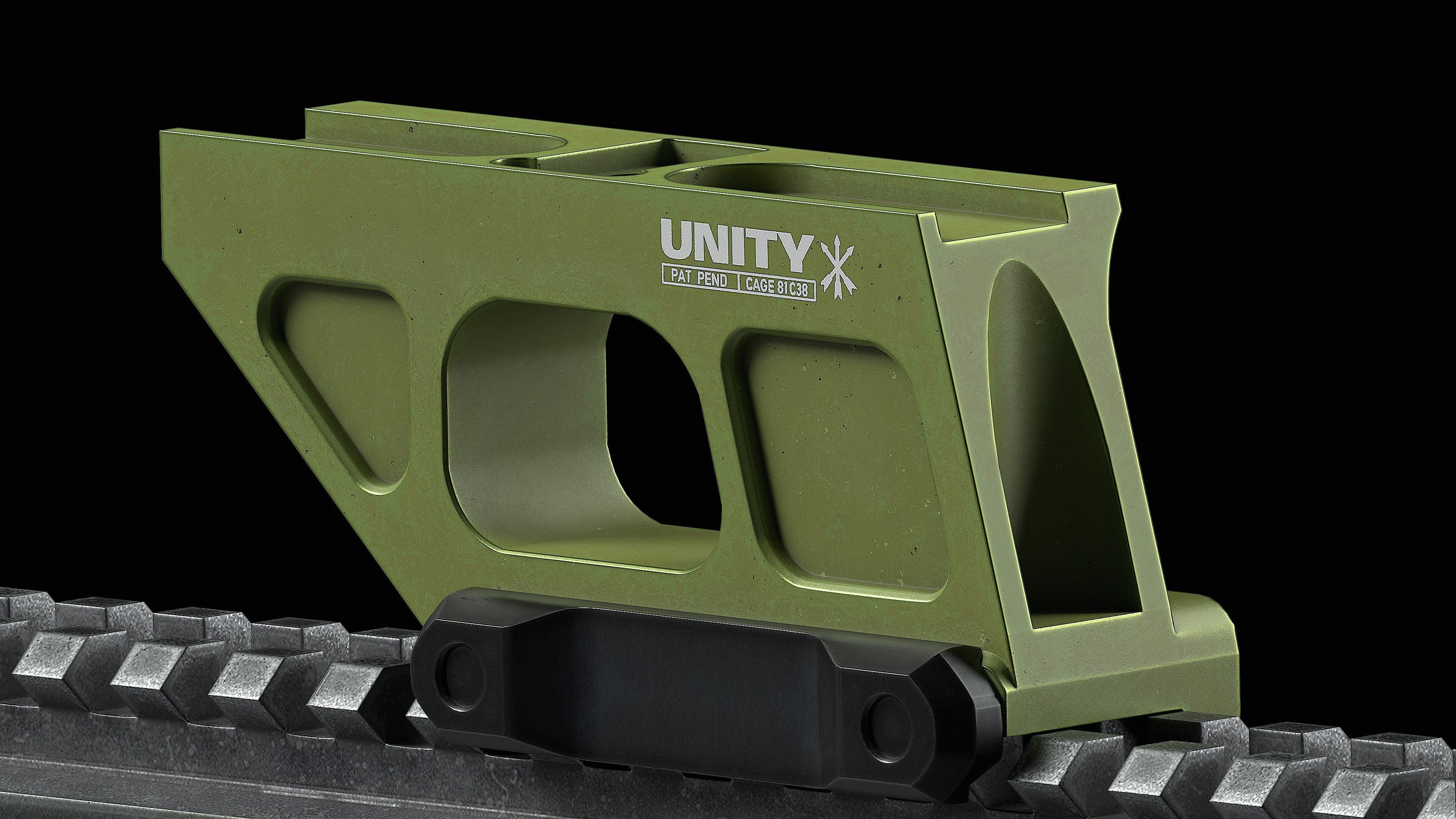 3D model Unity Tactical FAST Comp Series VR / AR / low-poly | CGTrader