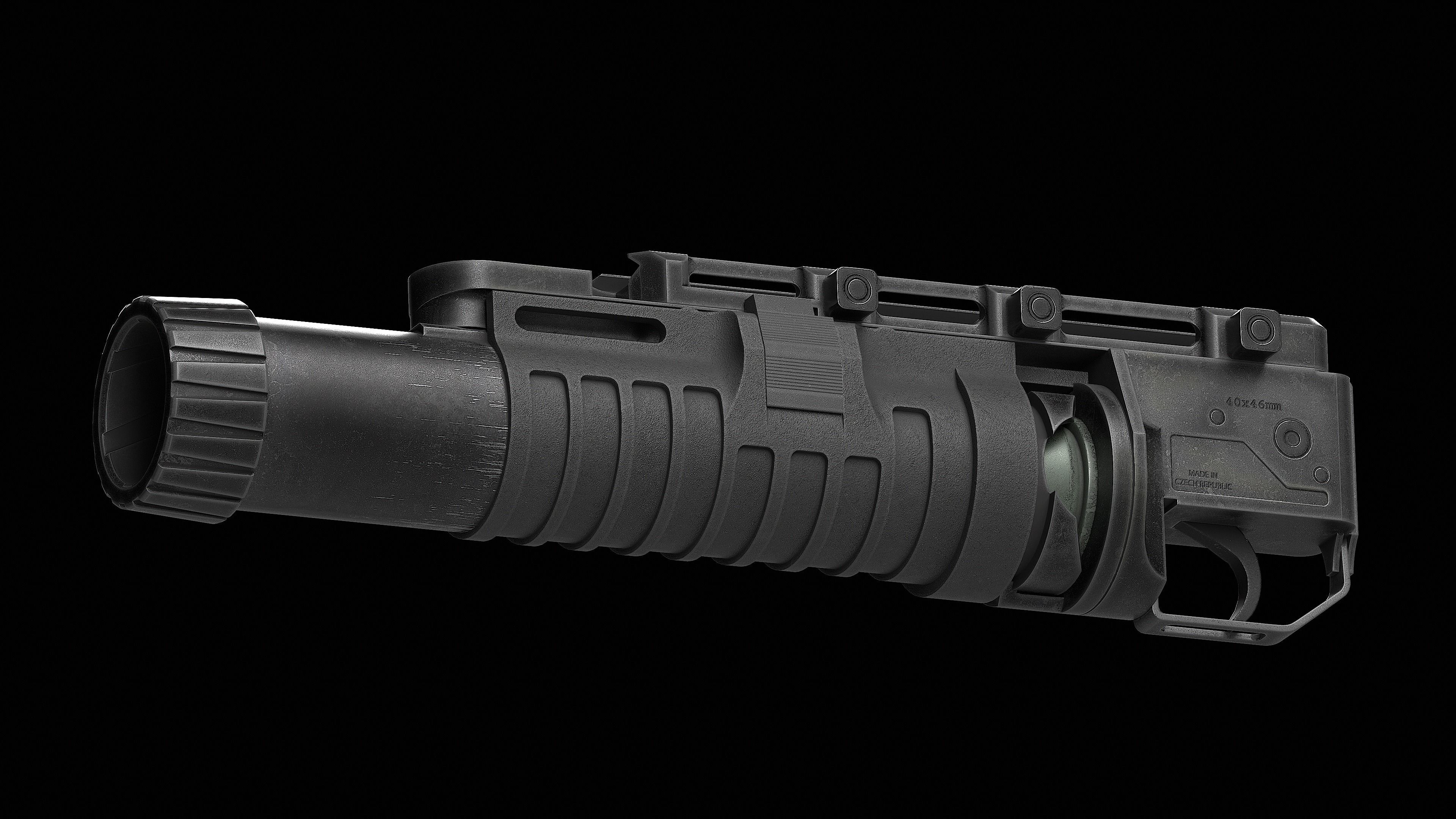3D model Grenade launchers CZ VR / AR / low-poly | CGTrader