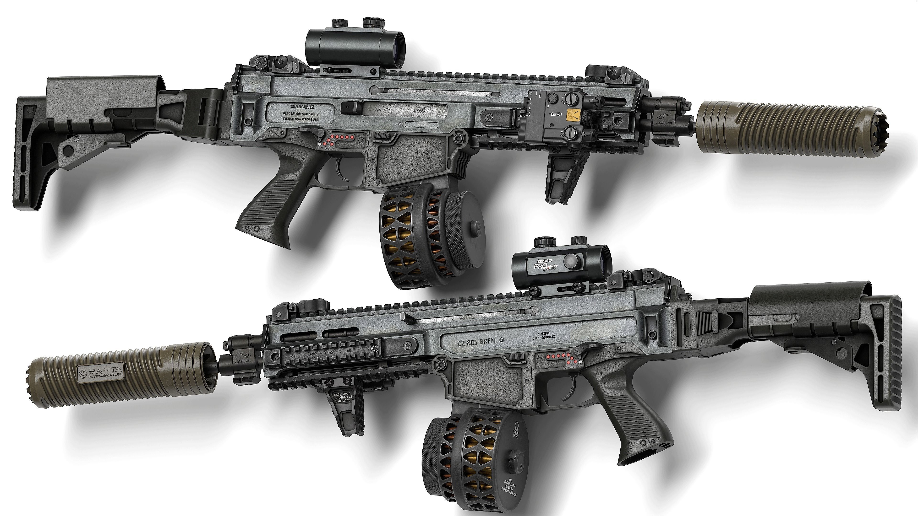 3D model Bren CZ 805 A1 A2 V1 VR / AR / low-poly | CGTrader