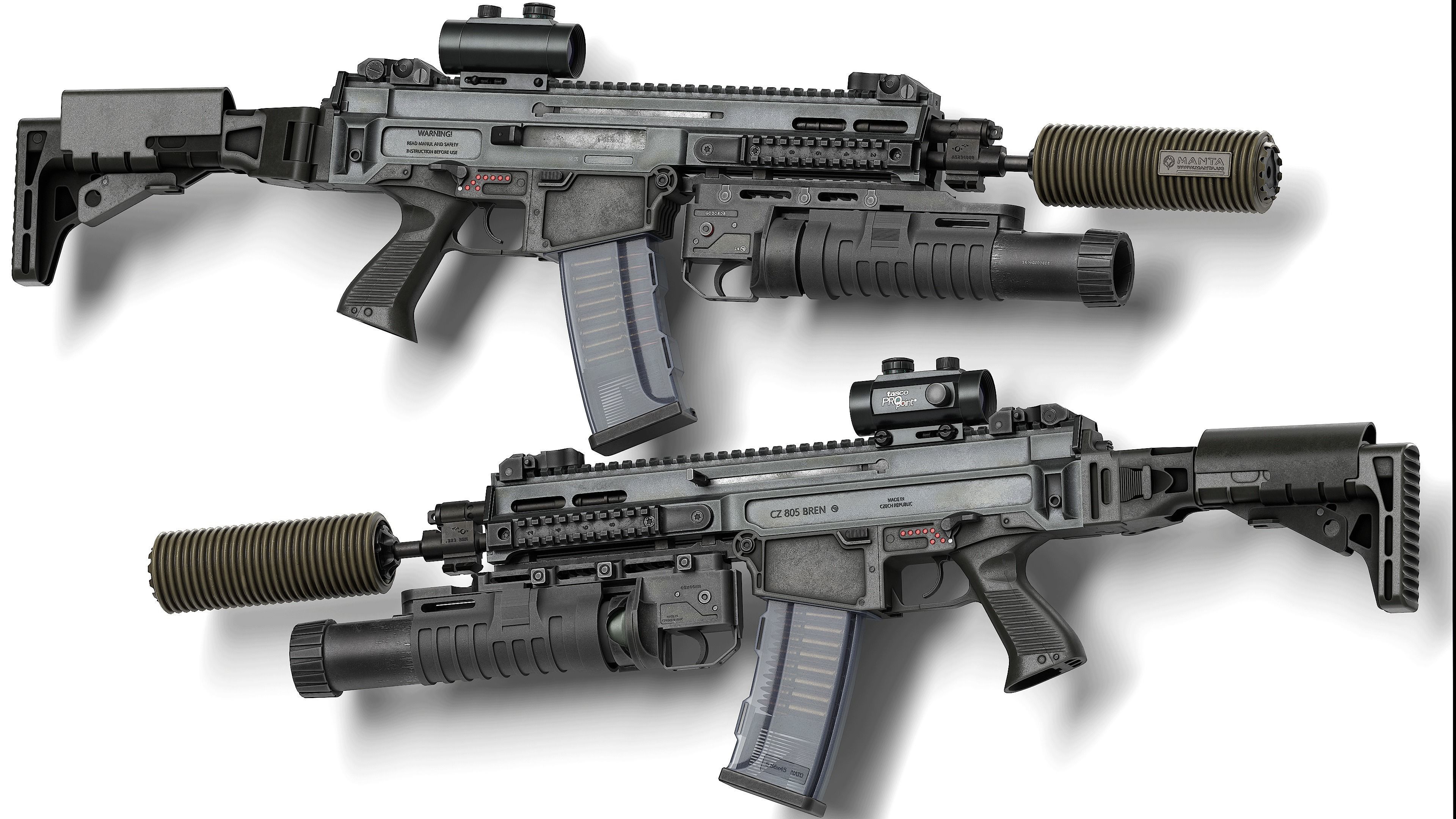 3D model Bren CZ 805 A1 A2 V2 VR / AR / low-poly | CGTrader