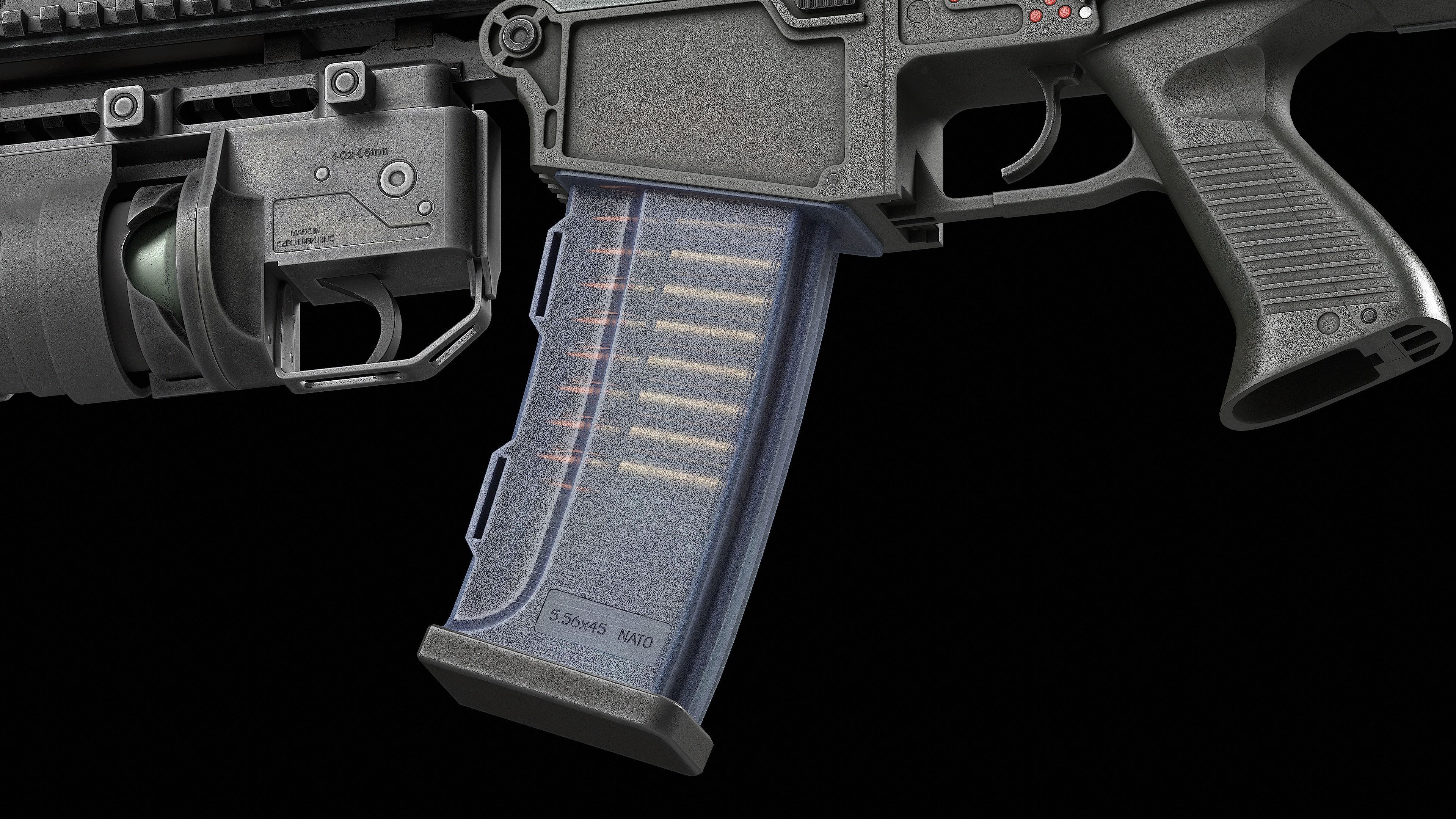 3D model Bren CZ 805 A1 A2 V2 VR / AR / low-poly | CGTrader