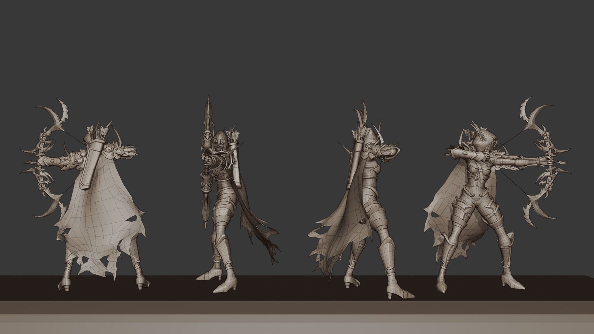 Sylvanas Windrunner Fanart free VR / AR / low-poly 3D model | CGTrader