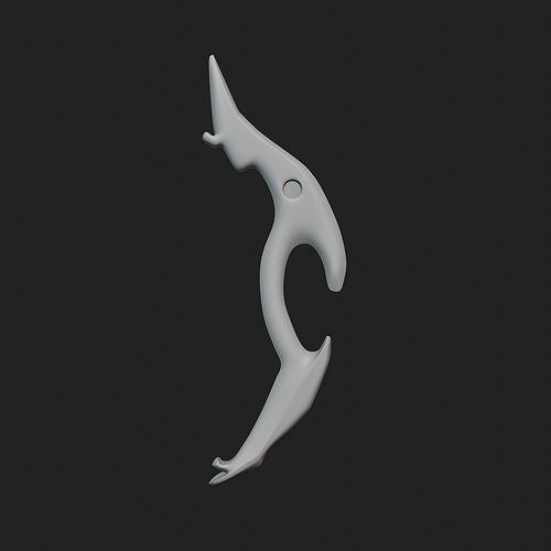 Bow base 04 free 3D model | CGTrader