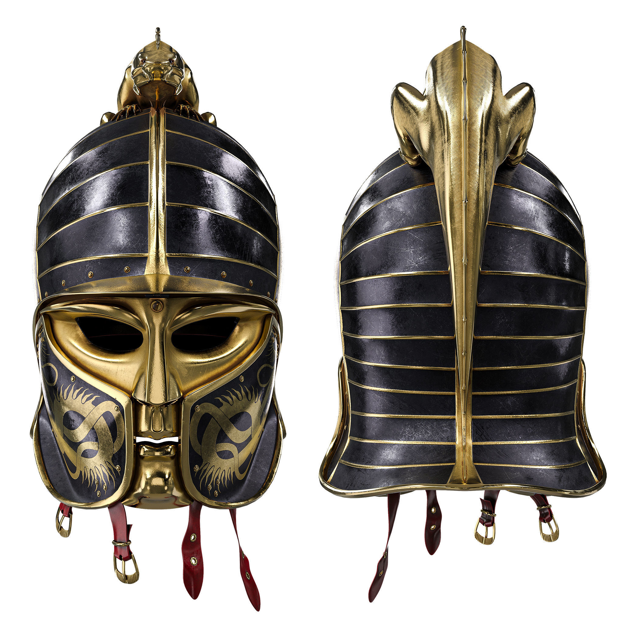 Dragons Helm of Dor Lomin 3D model | CGTrader