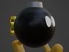 STL BOMB OMB - SUPER MARIO BROS 3D model 3D printable | CGTrader