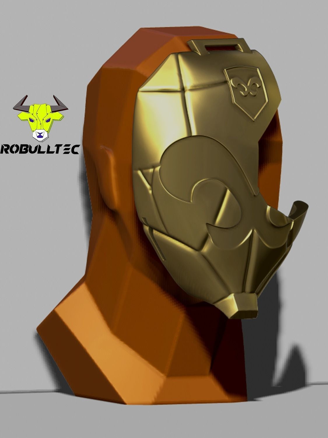 Evil Goku Mask 3D model 3D printable | CGTrader