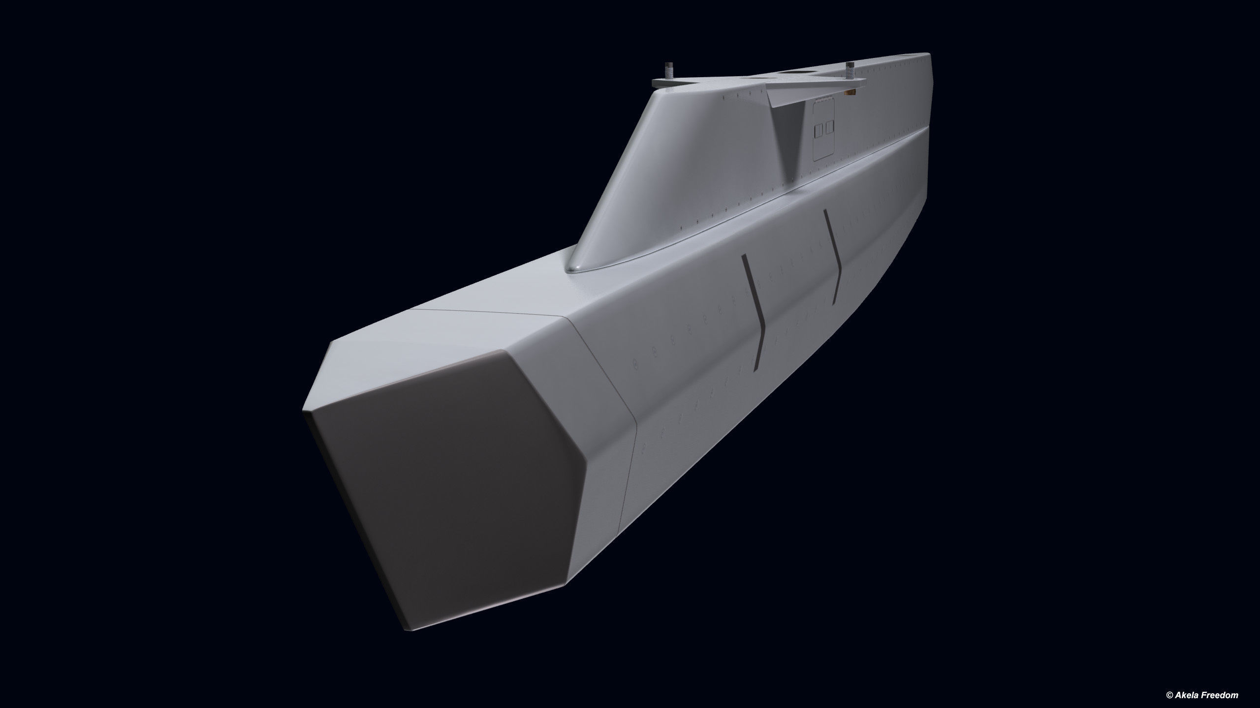 Sensor Pod for F-22 Raptor 3D model | CGTrader