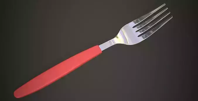 3D model Fork 3D VR / AR / low-poly | CGTrader
