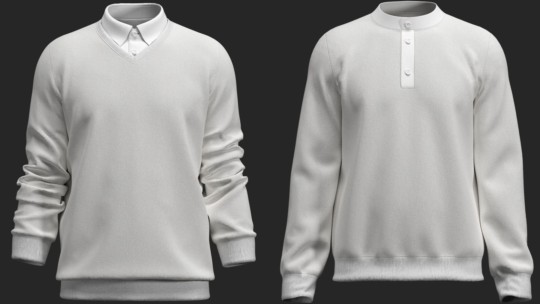 26 Men Basic Clothes Pack 3D model | CGTrader
