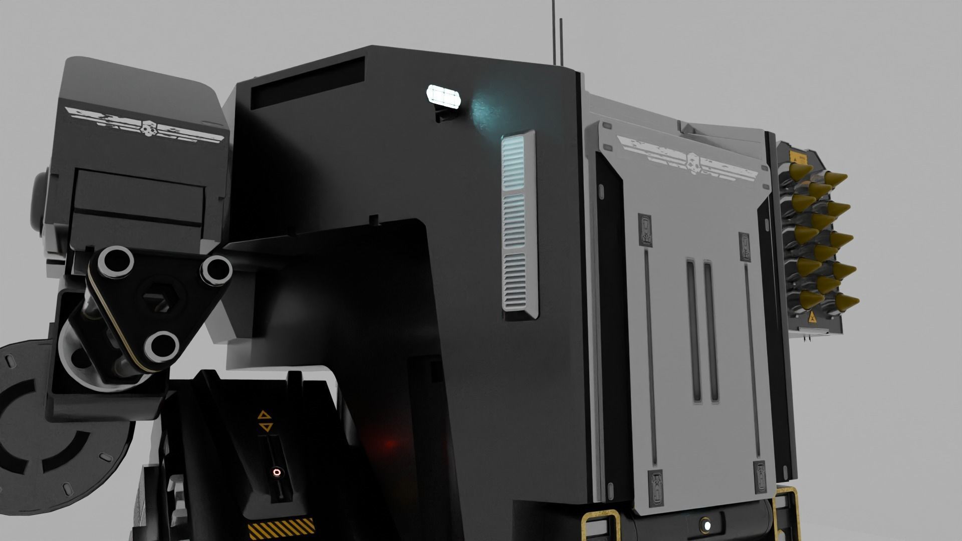 Helldivers 2 EXO-45 Patriot Exosuit 3D model rigged | CGTrader