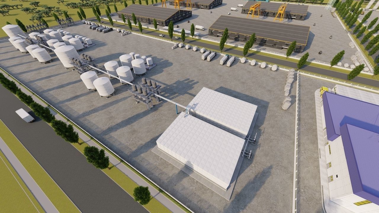 Industrial Factory-Factory building 3D model animated rigged | CGTrader