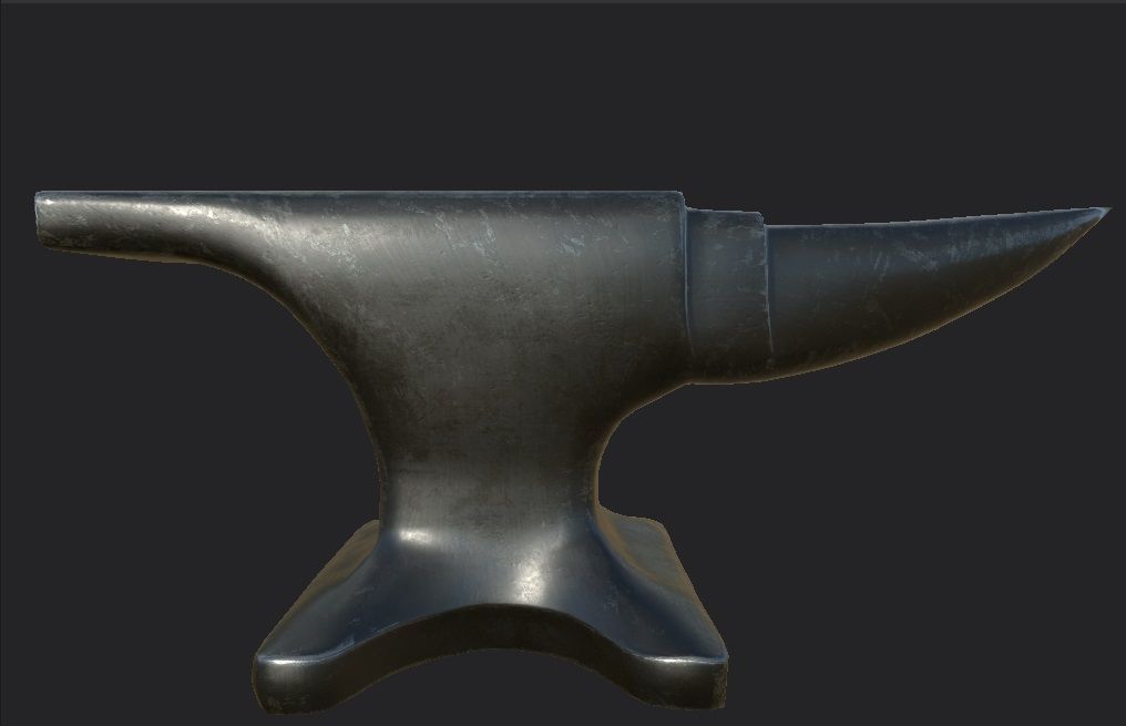 The Anvil 3D model | CGTrader