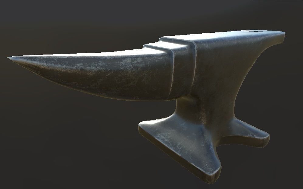 The Anvil 3D model | CGTrader