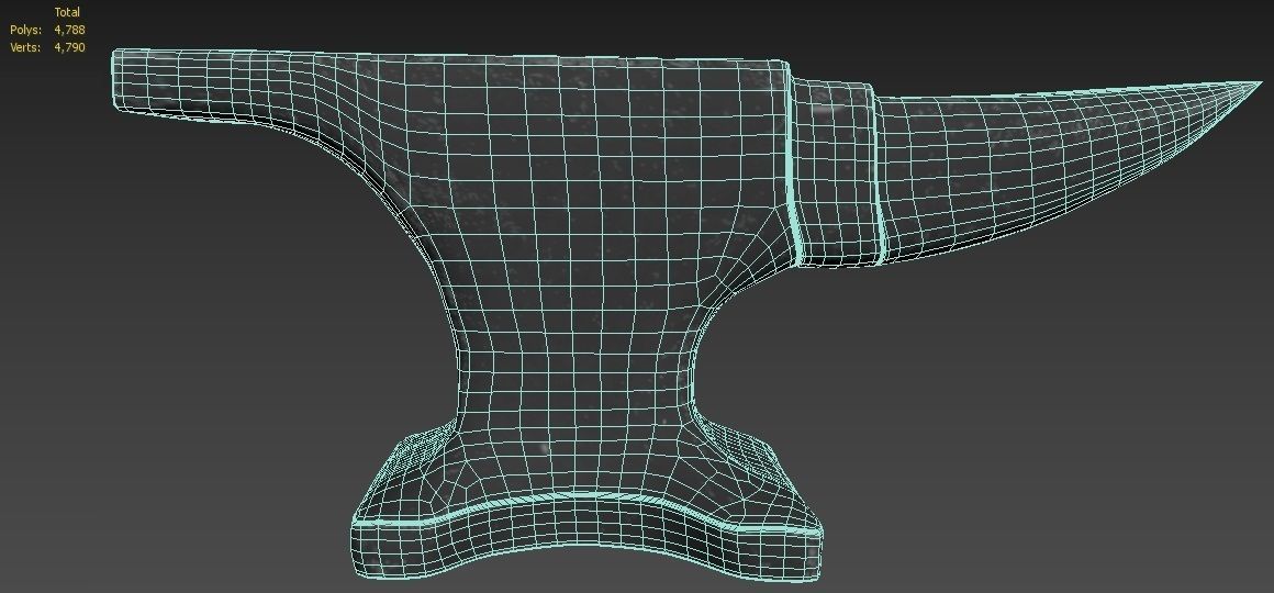 The Anvil 3D model | CGTrader
