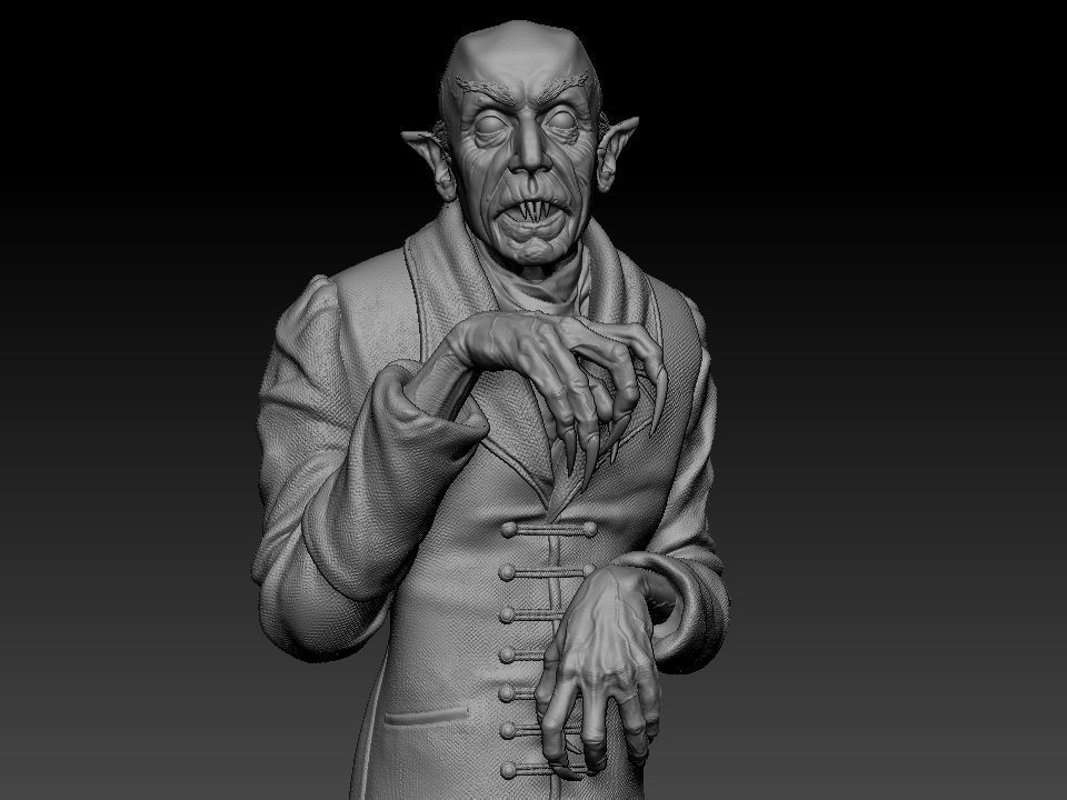 Nosferatu 3D model 3D printable | CGTrader