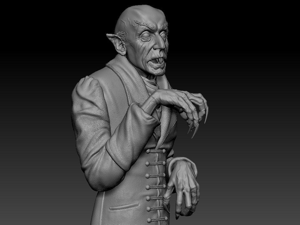 Nosferatu 3D model 3D printable | CGTrader