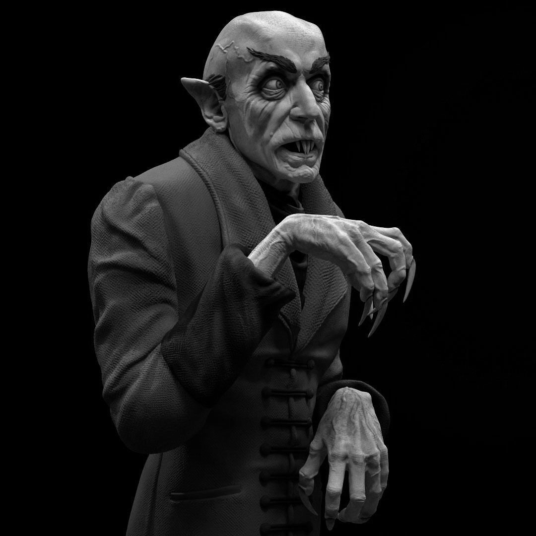 Nosferatu 3D model 3D printable | CGTrader