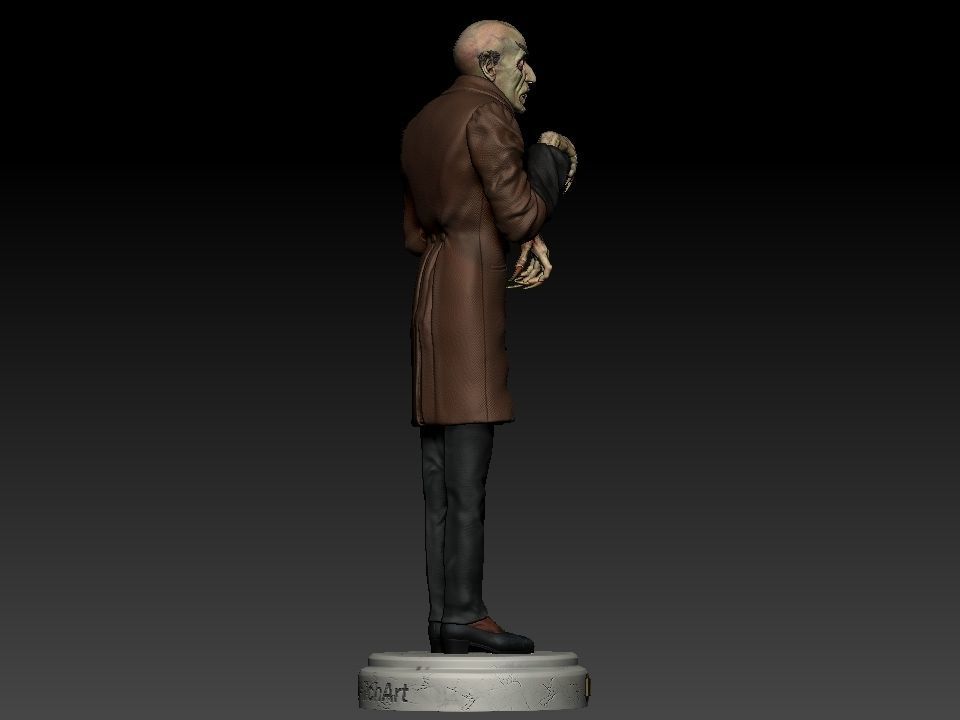 Nosferatu 3D model 3D printable | CGTrader