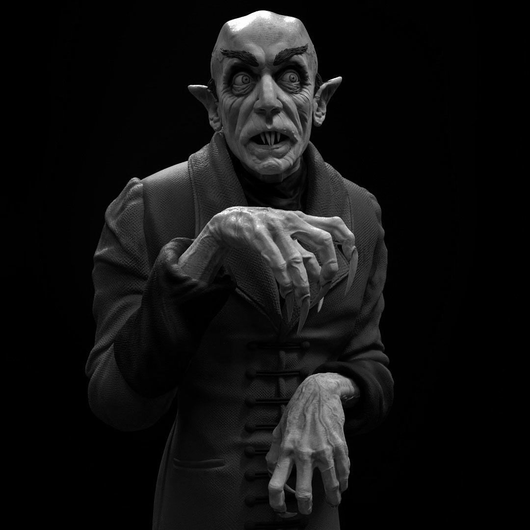 Nosferatu 3D model 3D printable | CGTrader
