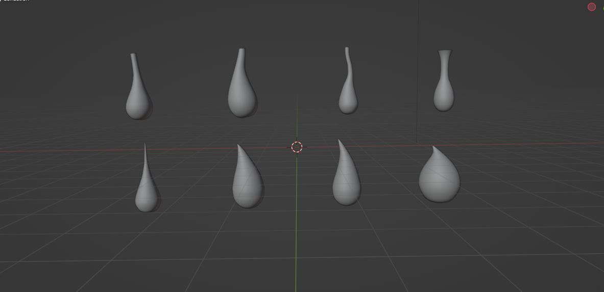 Rain Drops 3D model animated | CGTrader