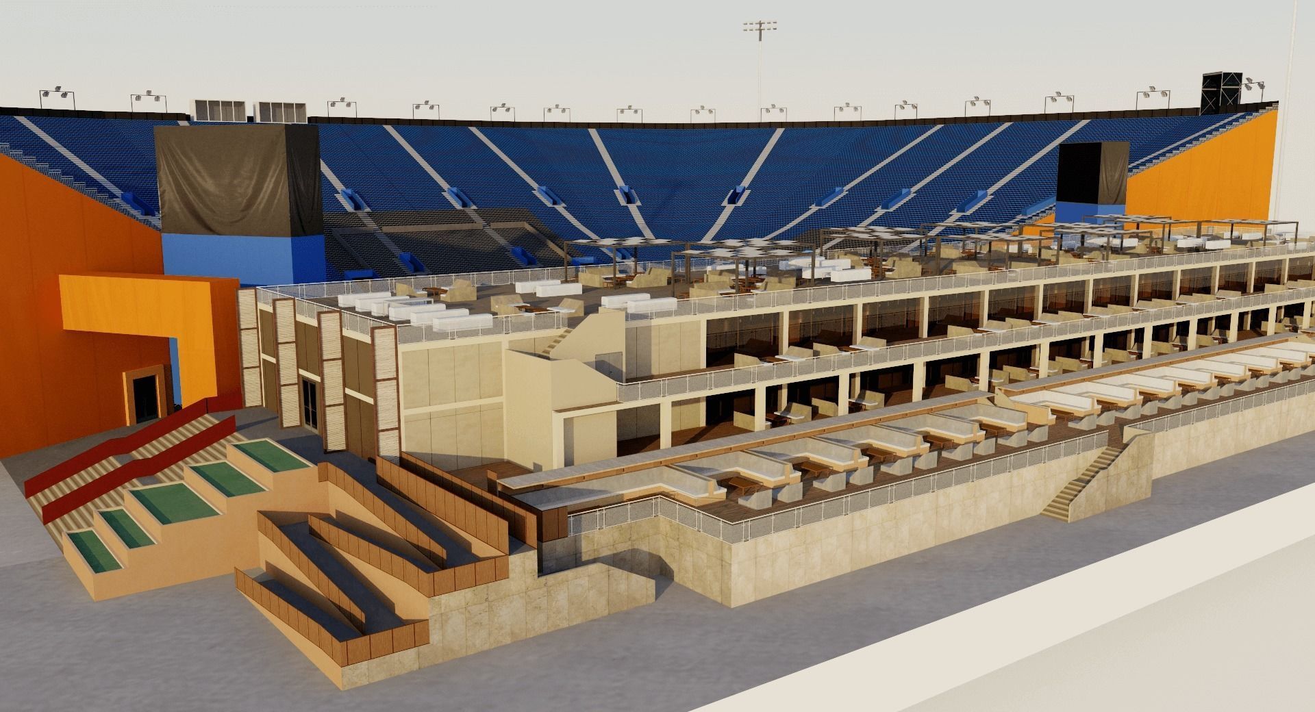 Diriyah Arena - Riyadh Saudi Arabia 3D model | CGTrader