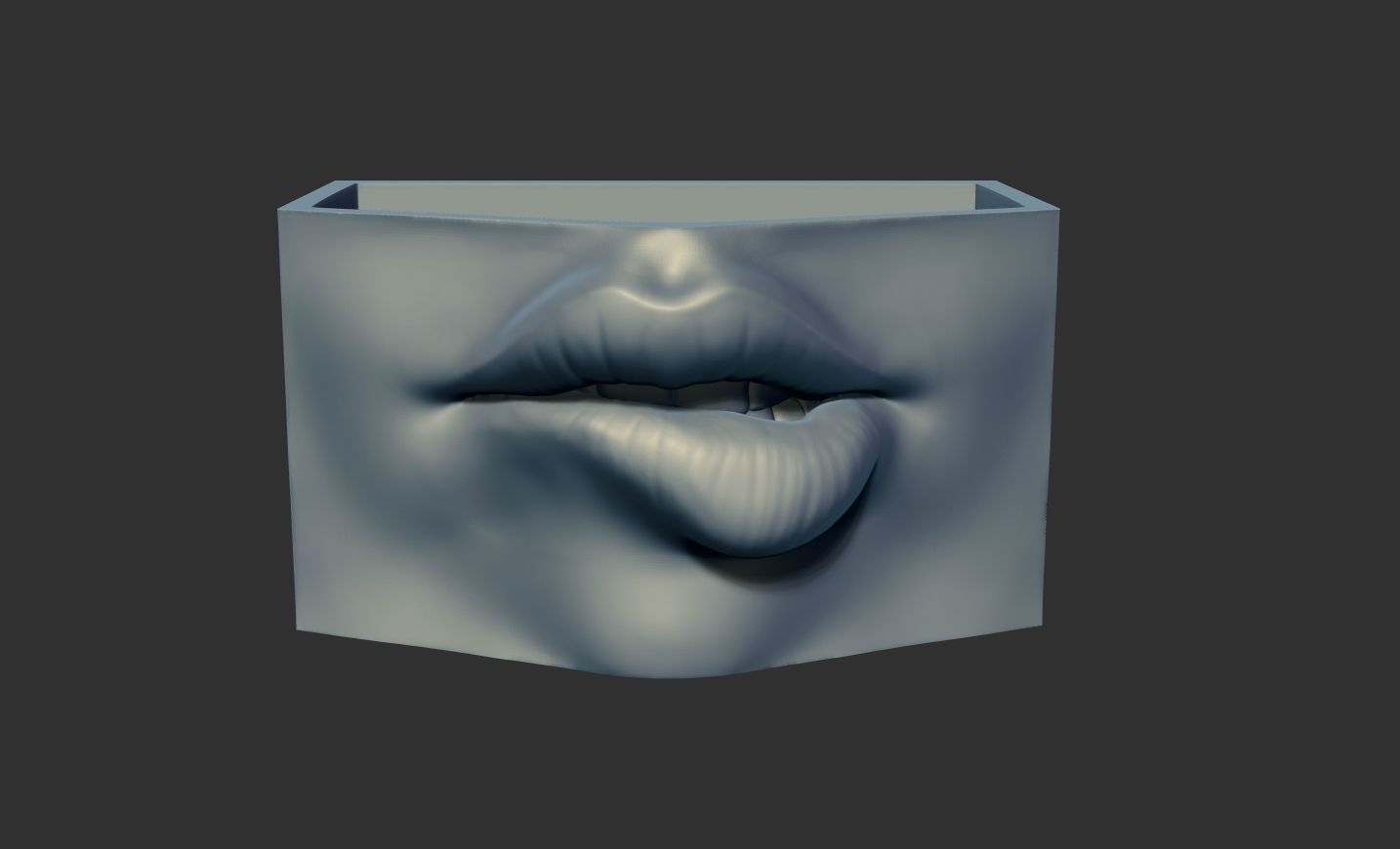 SEXY LIPS HOLDER 3D model 3D printable | CGTrader