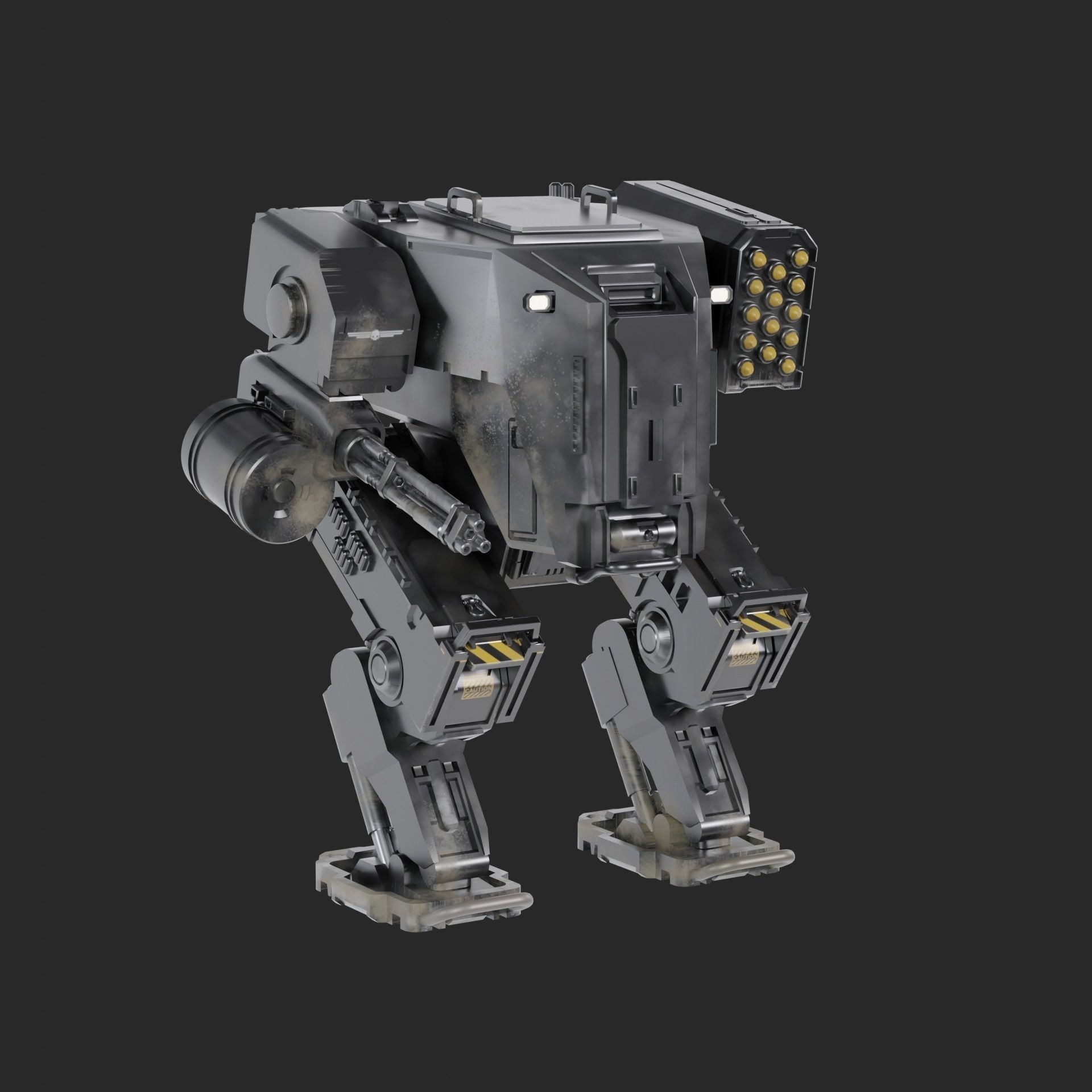 Helldivers 2 - EXO-45 Patriot Exosuit Mech 3D model 3D printable | CGTrader