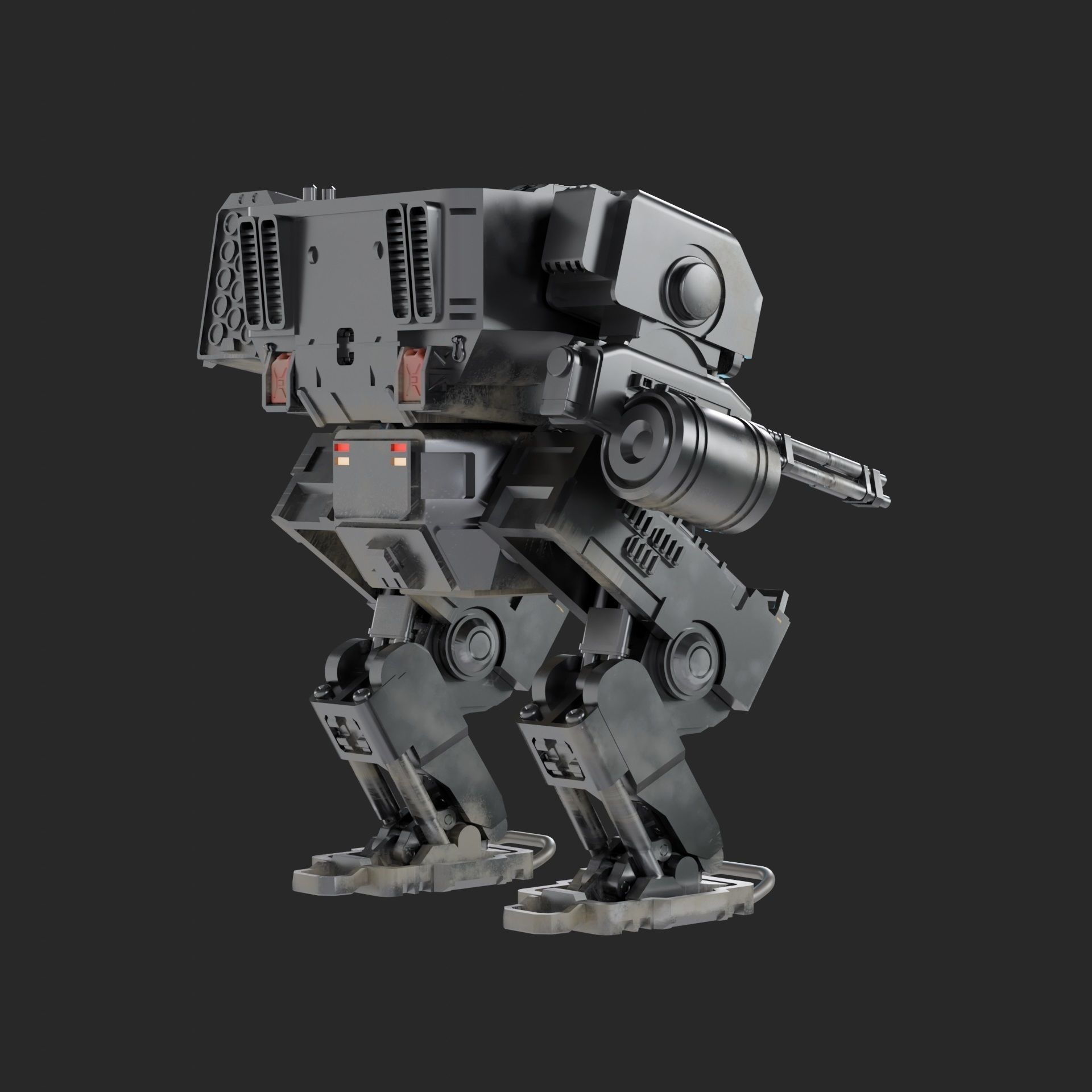Helldivers 2 - EXO-45 Patriot Exosuit Mech 3D model 3D printable | CGTrader