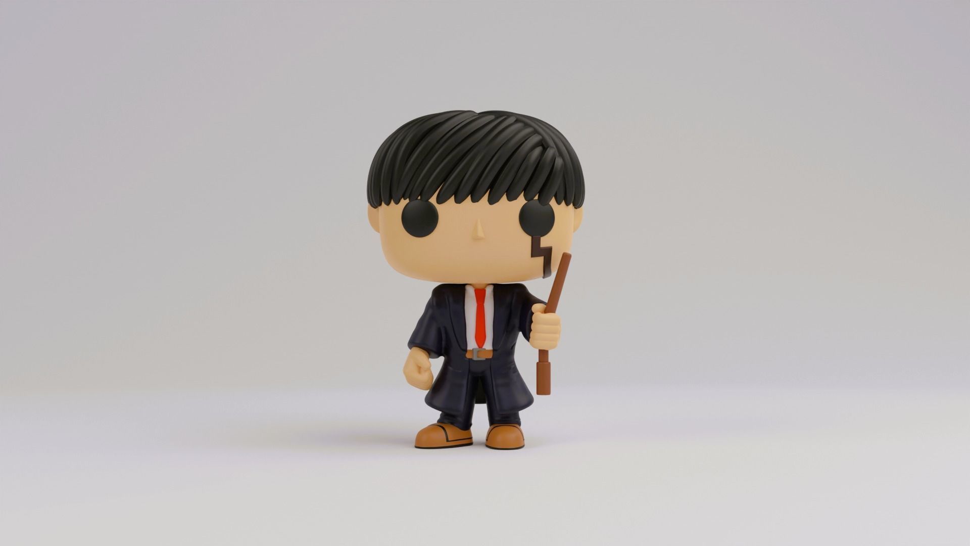 Mash funko model from mashle magic and muscles 3D model 3D printable ...